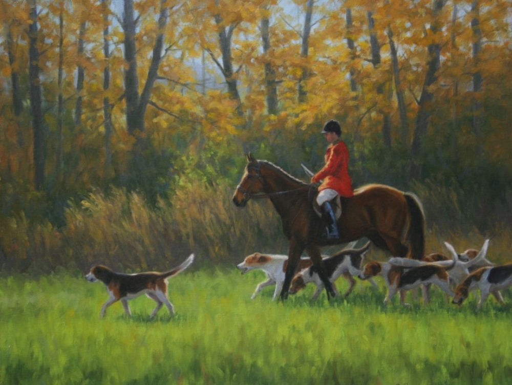 "Autumn Sunlight" - Beth Parcell - Highlands Art Gallery